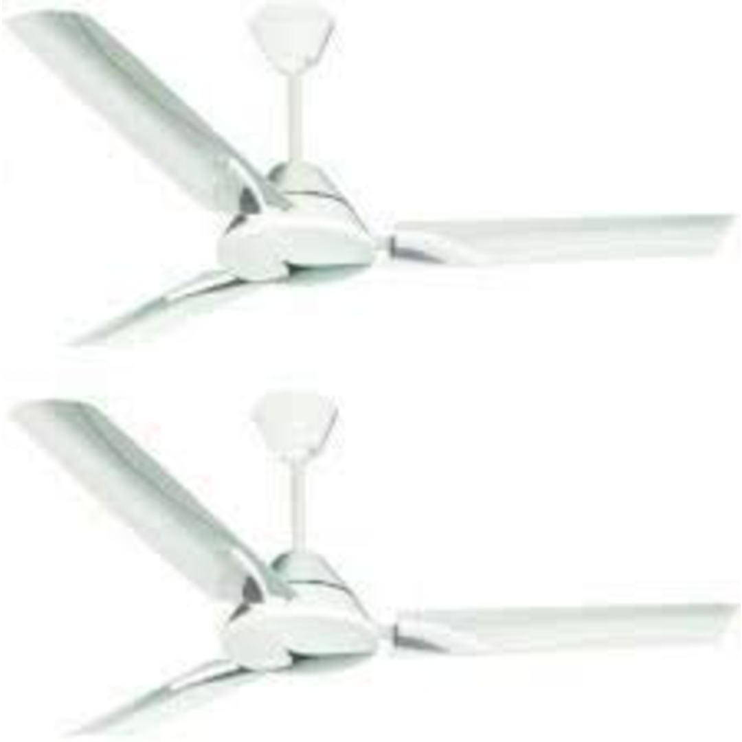 CROMPTON FLYLEAF 1200MM CEILING FAN SILVER WHITE - goodlife18.com